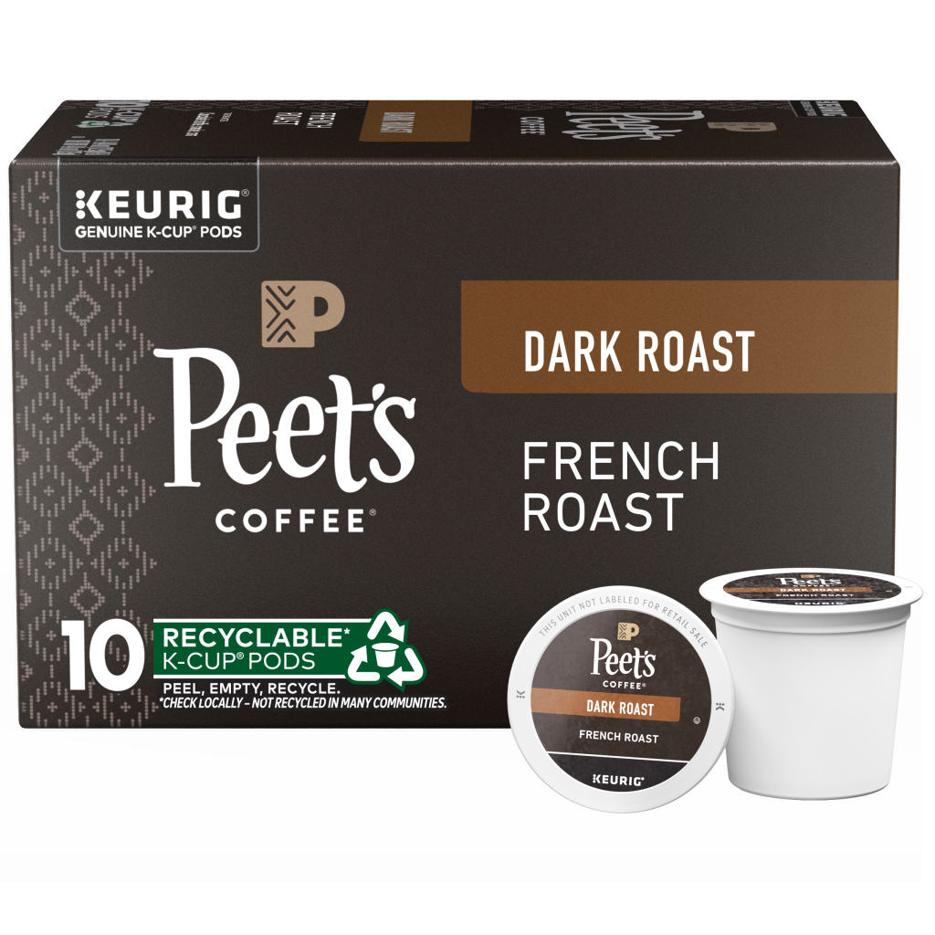 Peet's French Roast K-Cup® Pods | Free Shipping Over $49 - Best Quality ...