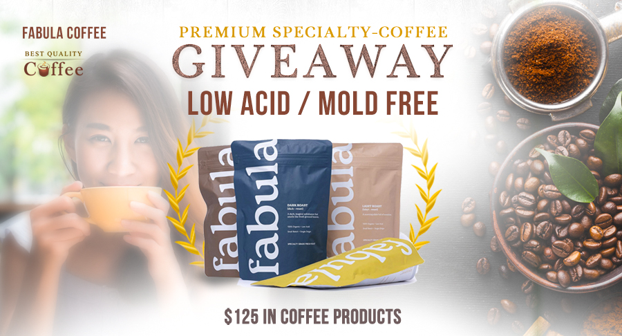 Fabula Coffee Giveaway - Best Low Acid, Organic, Mold Free Specialty ...